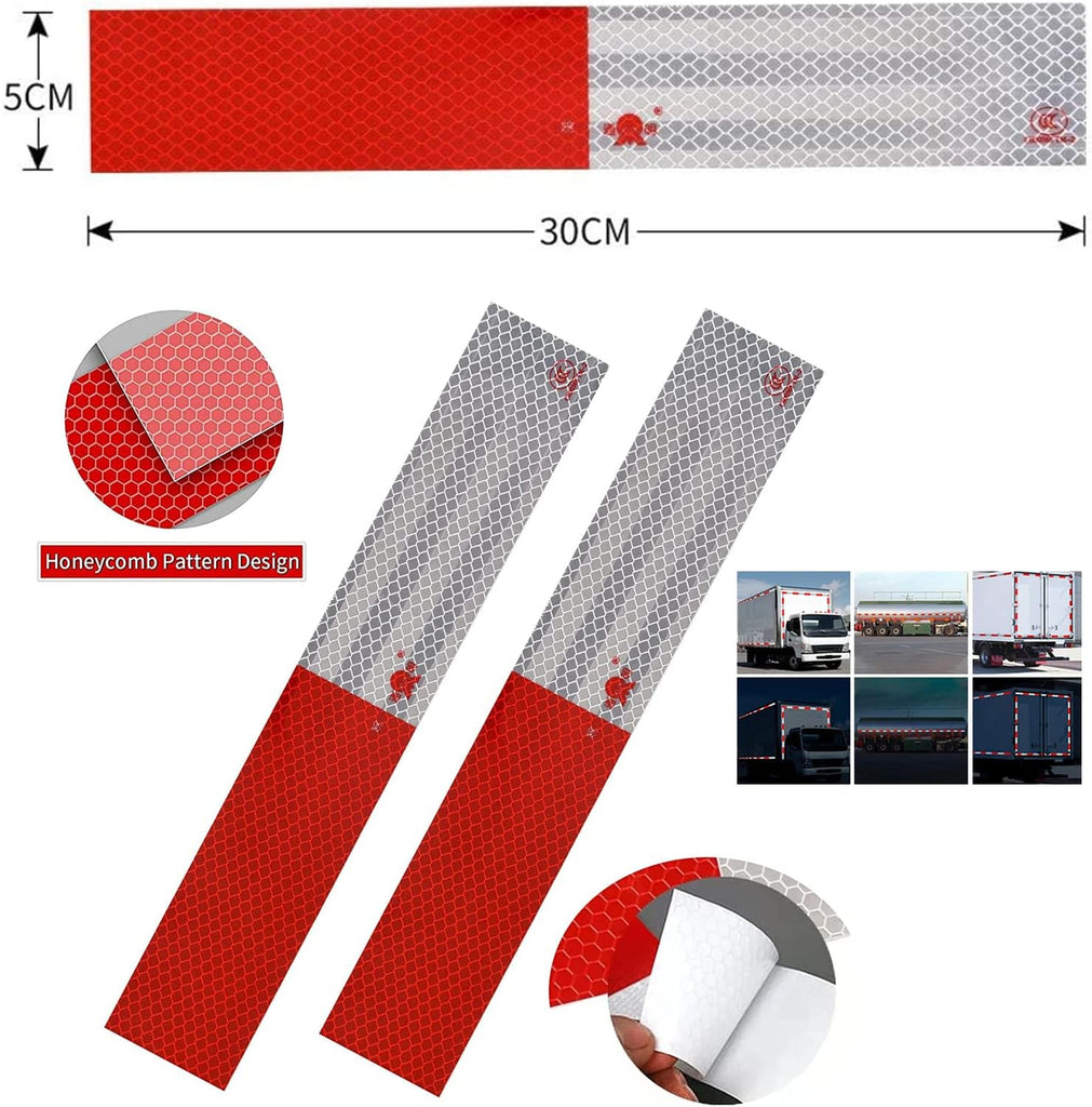 DOT Reflective Strips | DOT Compliant Trucking Strips | 2" x 12 ...